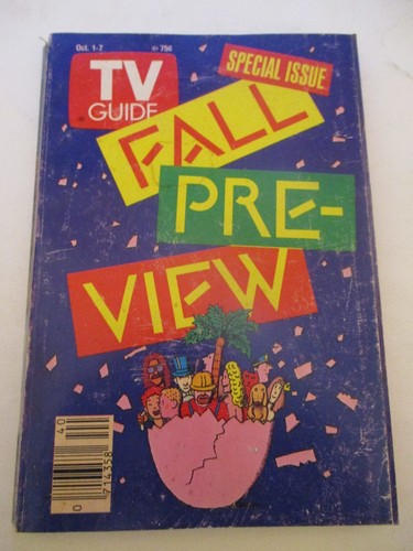 Fall Preview - TV Guide Magazine 1988 | eBay