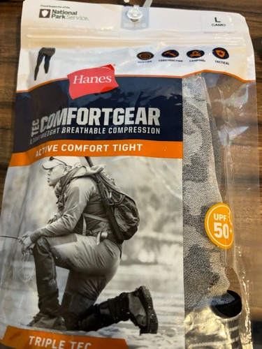 948X03 Hanes UE1801 Tec ComfortGear X-Temp™ Active Comfort Tight L Grey ...