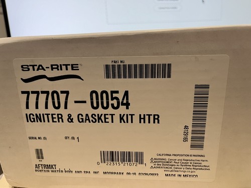 sta-rite 777-0054 igniter & Gasket kit | eBay