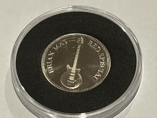 Queen Brian May Red Special Official 2020 Sixpence Coin Mint Limited ...