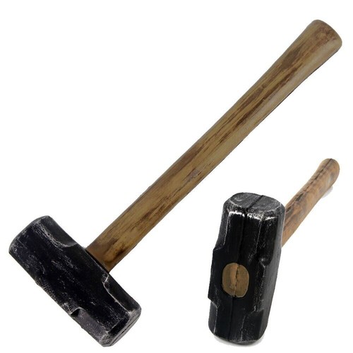 16" Foam Sledgehammer Halloween Costume Weapon Prop Cosplay LARP Sledge ...