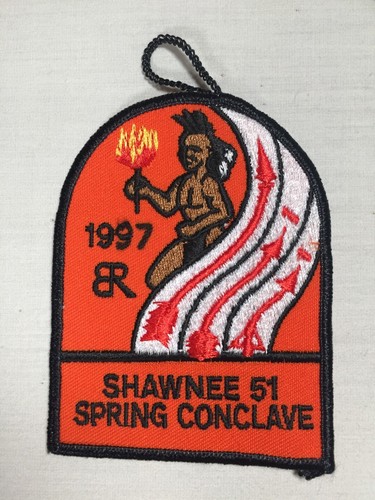 Shawnee OA Lodge 51 1997 Spring Conclave Event BSA Patch | eBay