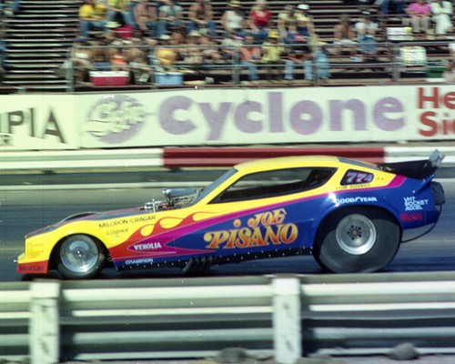 JOE PISANO FUNNY CAR CLOSE UP SHOT 8X10 GLOSSY PHOTO #7 | eBay