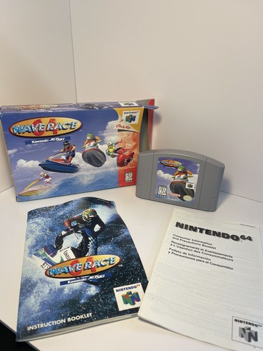 Wave Race 64 (Nintendo 64, 1996) N64 Box, Cartridge & Manual | eBay