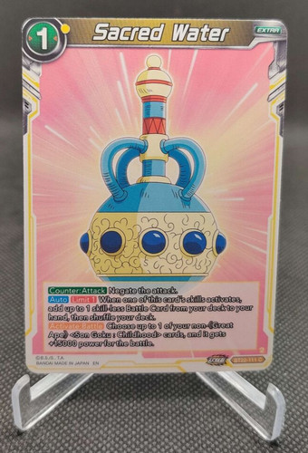 Dragon Ball Super Sacred Water Common Critical Blow DBZ TCG CCG Card ...