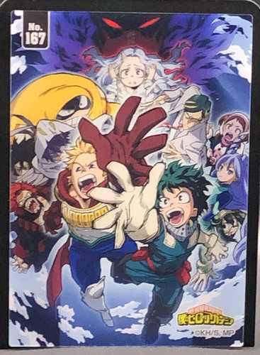 Izuku Midoriya My Hero Academia MHA Card TCG Japanese Anime #167 1225 ...