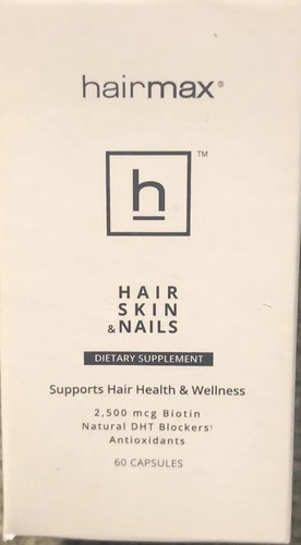 HairMax Hair Skin and Nails Dietary Supplement 60 Capsules for sale ...