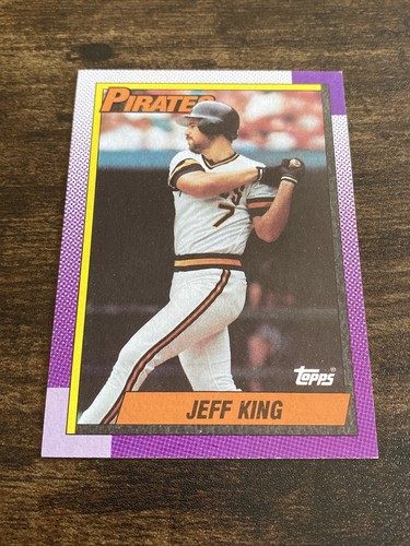 1990 Topps #454 Jeff King Pirates C7935* | eBay
