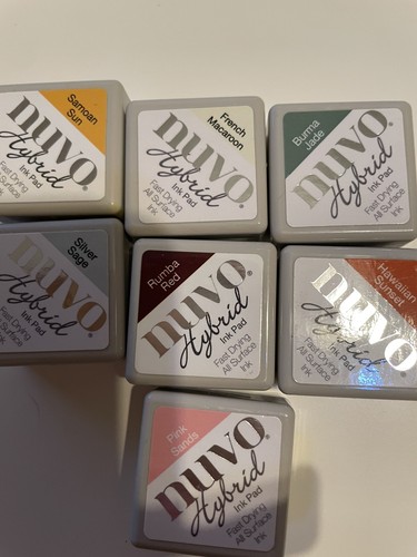 New 7 Nuvo Ink Pads | eBay