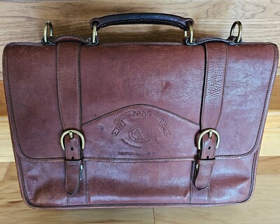 Ghurka Leather Men's Briefcase/Document Case for sale | eBay