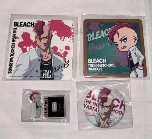 Bleach The High School Warfare Buzz Killer Bee Figure Pin Coaster Set ...