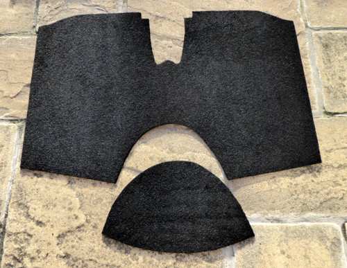 TRIUMPH TR6 - TR5 - TR4A - TR4 CLASSIC NEW 2 PART REAR DECK PARCEL ...