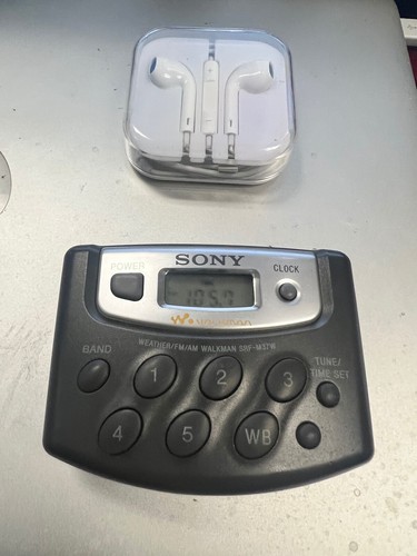 Sony Walkman SRF M37w FM Am Weather Portable Radio Srf-m37w for sale ...