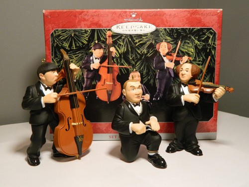 Hallmark Keepsake 1997 Three Stooges New/boxed Larry , Moe and Curly | eBay