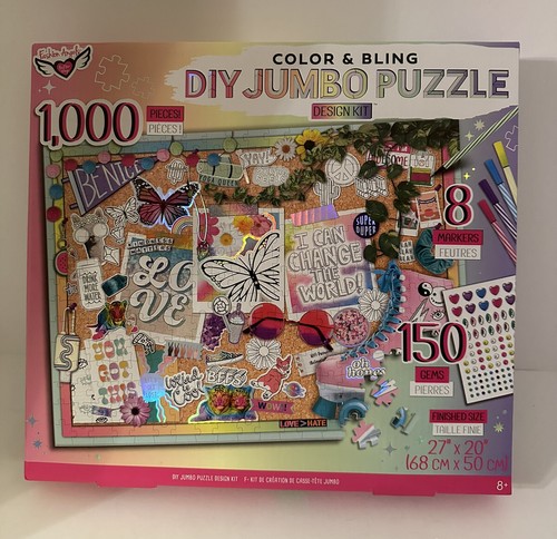 DIY JUMBO PUZZLE Color & Bling 1 000 Pieces for sale online | eBay
