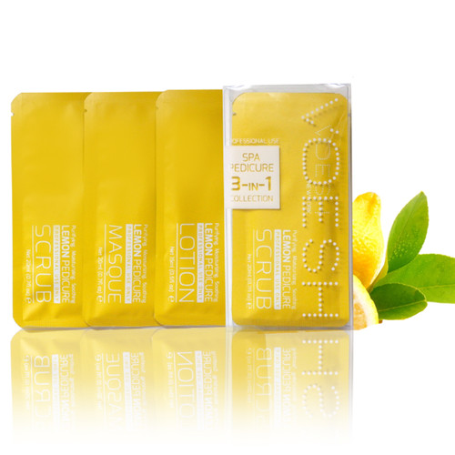 Voesh Pedi In A Box Basic 3-Step Lemon | eBay