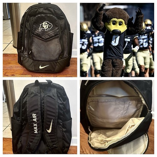 colorado buffaloes nike Team Issued Player Backpack Football Travel Bag ...
