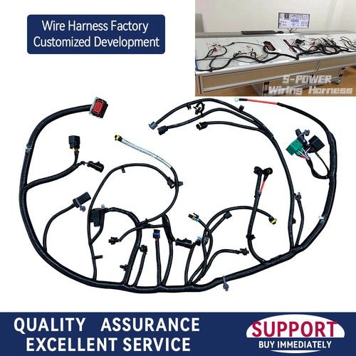 4C3Z-12B637-AA Engines Wiring Harness For Ford F250-F550 Super Duty 6 ...