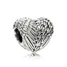 AUTHENTIC PANDORA CHARM ANGELIC FEATHERS HEART 791751 | eBay