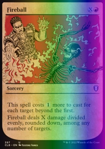MTG Fireball (397/1080) Commander Legends Battle for Baldur's Gate LP ...