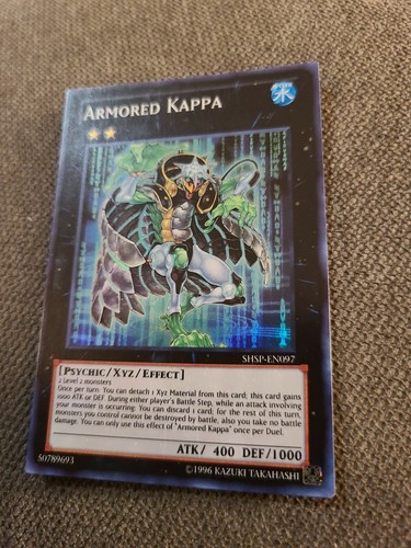 SHSP EN097 1ST/UNL ED 1X ARMORED KAPPA SUPER RARE CARD | eBay