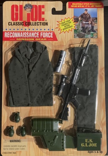NEW G.I. Joe Classic Collection Reconnaissance Force Mission Gear ...