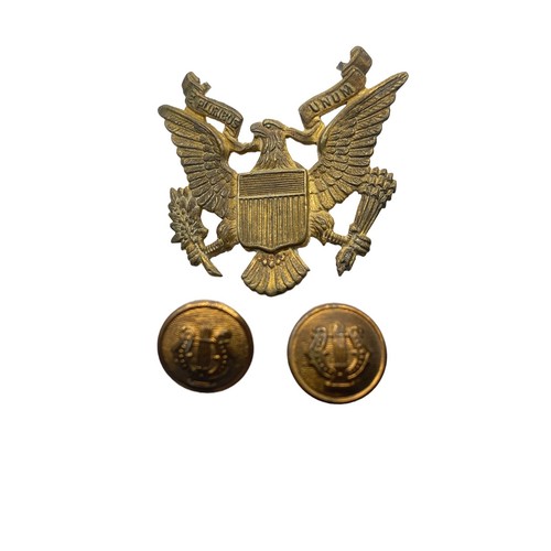 Authentic US Army ROTC Reserve Officers Training Corps Hat Badge ...