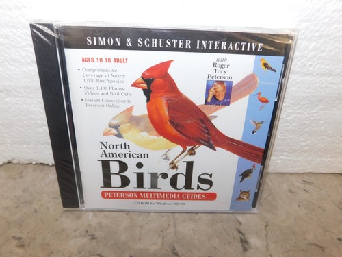 North American Birds Peterson Multimedia Guides (PC CD Rom Win 95 & 98 ...