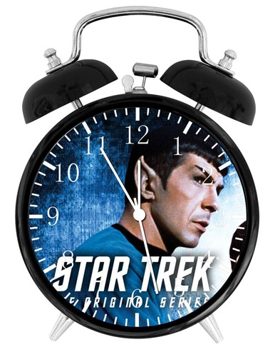 Star Trek Alarm Desk Clock Nice For Decor or Gifts F144 | eBay