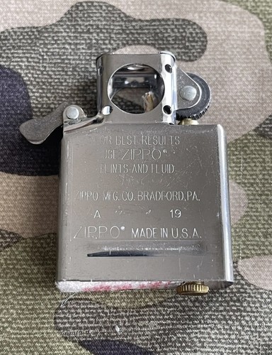 New Unfired Chrome Replacement Zippo Lighter Pipe Insert Only - Regular ...