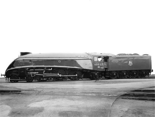 A4 Class Mallard Locomotive, Doncaster Works, 1951 Train Old Photo | eBay