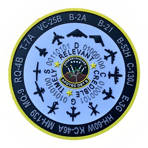 B-21 Raider | Edwards AFB Det 5 AFOTEC | New 4” PVC Patch *Rare Air ...