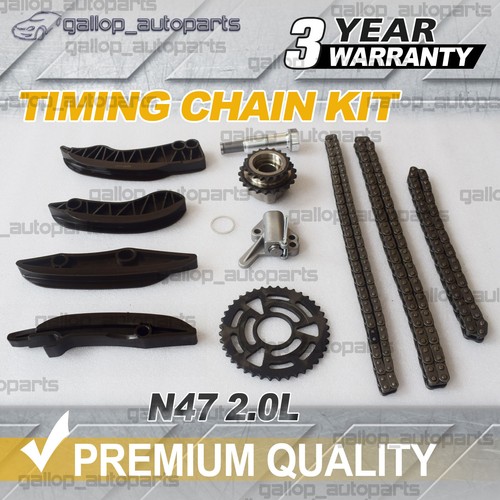 Timing Chain Kit For BMW 1, 3, 4 & 5, 6 X3 SERIES 2.0L N47D20A N47D20B ...