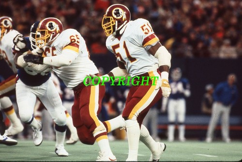 MONTE COLEMAN - WASHINGTON REDSKINS - Vintage 35mm Football Slide 2.19a ...