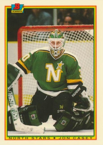 1990-91 Bowman Tiffany #183 JON CASEY - Minnesota North Stars | eBay