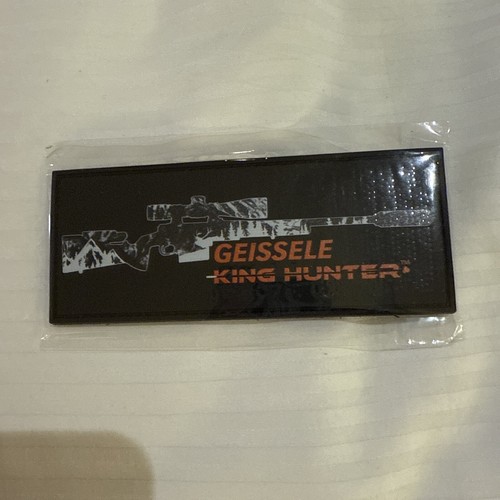 Geissele King Hunter Shot Show Black 2025 Tactical Morale Patch New | eBay