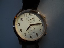 Fossil Men Gold Plated Band Wristwatches for sale | eBay