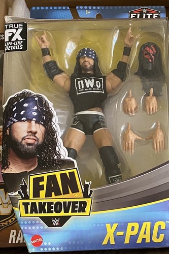 X-PAC WWE Mattel Fan Takeover Amazon Exclusive Elite MOC New Syxx NWO ...