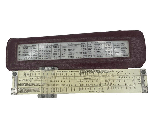 Pickett US Air Force Aerial Photo Slide Rule Type A-2 Model 700 With ...