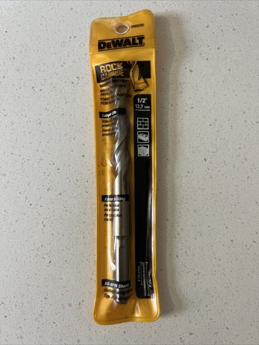 DeWalt DW5235 1/2" Rock Carbide Hammer Drill Bit | eBay