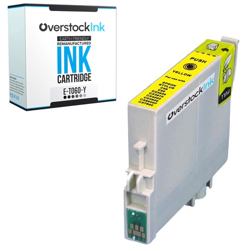 1-PK Compatible OSI Epson 60 Yellow Ink for Stylus C68 C88+ CX3800 ...