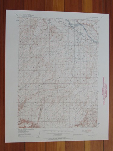 Grand View Idaho 1957 Original Vintage USGS Topo Map | eBay