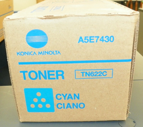 Konica Minolta, Cyan Toner 1 Box. A5E7430 For Bizhub C1100 & C1085 ...