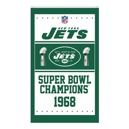 New York Jets Football fans 3x5 ft Champion Flag - Ideal NFL Gift ...