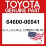 Genuine OEM Toyota 64600-06041 Trunk Latch Lock Assy 13-18 Avalon 12-17 ...