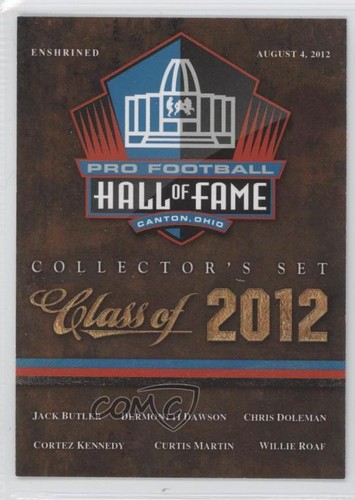 2012 Hall of Fame Class Jack Butler Dermontti Dawson Chris Doleman ...