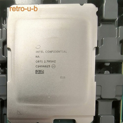Intel Xeon Platinum 8462Y+ ES Q071 CPU 2.7 GHz 32C/64T 60MB 270W ...