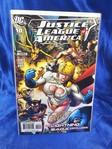 JUSTICE LEAGUE OF AMERICA #10 PHIL JIMENEZ POWER GIRL VARIANT DC COMICS ...