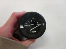 TELEFLEX TRIM GAUGE 59646 BLACK FACE / BEZEL MARINE BOAT