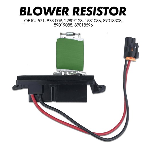 Radiator Fan Blower Motor Resistance Fits For Cadillac Chevrolet GMC ...